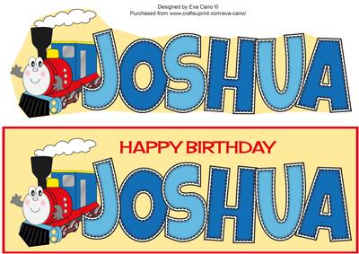Terry the Train Joshua Large Dl - CUP632910_750 | Craftsuprint