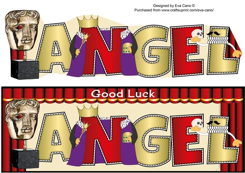 Theatrical Good Luck ANGEL large dl - CUP793087_750 | Craftsuprint