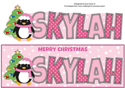 Eddie the Penguin SKYLAH large dl - CUP840894_750 | Craftsuprint