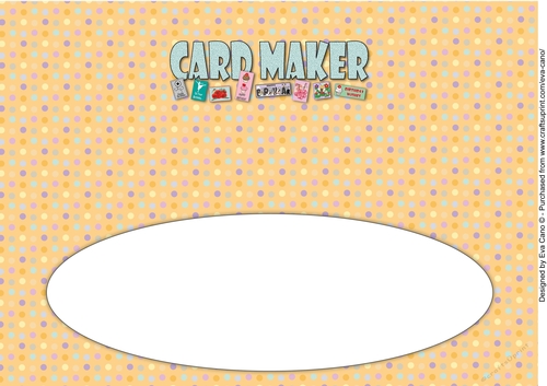 Card Maker Birthday large dl insert - CUP939221_750 | Craftsuprint