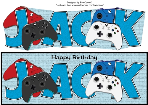 Gamer JACK large dl - CUP979794_750 | Craftsuprint