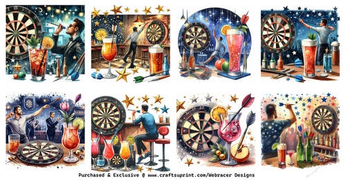 Playing darts backgrounds - CUP1315826_76461 | Craftsuprint