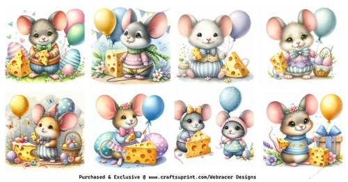 Easter mousse - CUP1341205_76461 | Craftsuprint