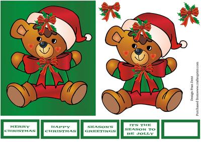 Teddy Topper - CUP247423_825 | Craftsuprint