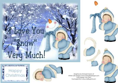 I Love You "snow" Much - CUP270943_825 | Craftsuprint