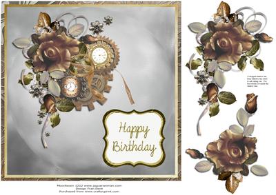 Clockwork Roses - CUP464283_825 | Craftsuprint