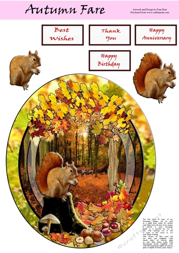 Autumn Fare - CUP861031_825 | Craftsuprint