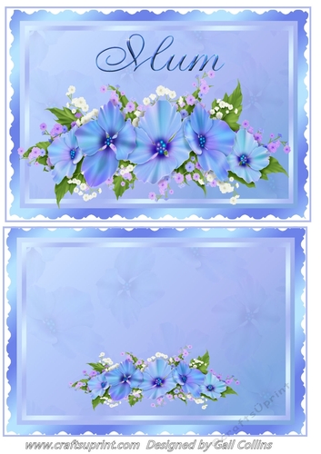 card for mum - CUP1199687_695 | Craftsuprint