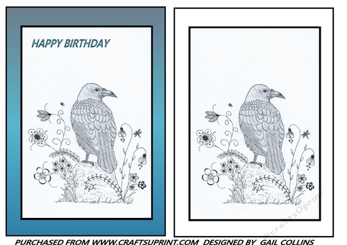 The crow - CUP1246271_695 | Craftsuprint