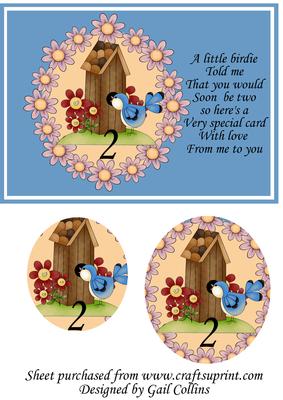 Two Today - CUP302203_695 | Craftsuprint