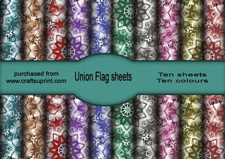 Union Flag Sheets - CUP353972_695 | Craftsuprint