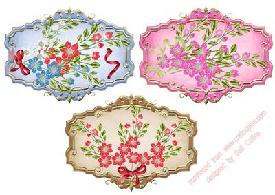 Floral Toppers - CUP539637_695 | Craftsuprint