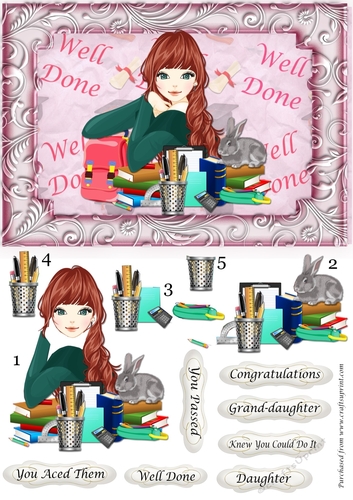 Well Done - Female Student - CUP878823_3656 | Craftsuprint