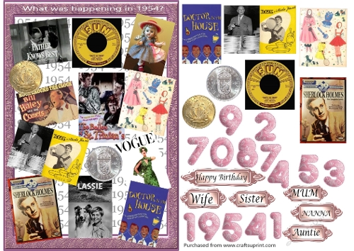 Birth Year 1954 - female - CUP953122_3656 | Craftsuprint