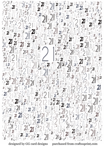 21 Backing paper black - CUP1244718_3315 | Craftsuprint