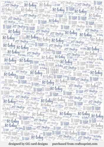 80 backing paper blue - CUP1244842_3315 | Craftsuprint