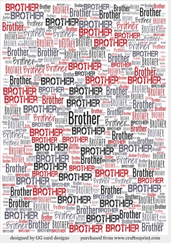 Brother word BP - CUP1258359_3315 | Craftsuprint