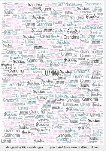 Grandma word BP - CUP1258363_3315 | Craftsuprint