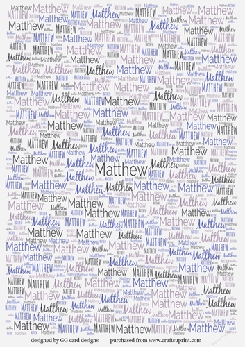 Matthew name bp - CUP1260416_3315 | Craftsuprint