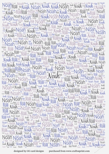 Noah name bp - CUP1260417_3315 | Craftsuprint