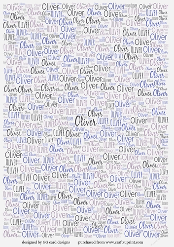 Oliver name bp - CUP1260418_3315 | Craftsuprint