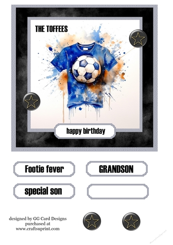 football Topper Everton - CUP1264338_3315 | Craftsuprint