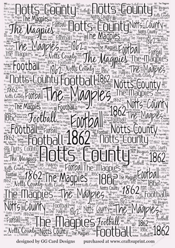 football BP Notts County - CUP1264359_3315 | Craftsuprint