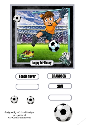 Goalkeeper - CUP1269695_3315 | Craftsuprint