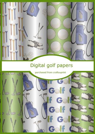 Golf Papers - CUP48772_142 | Craftsuprint