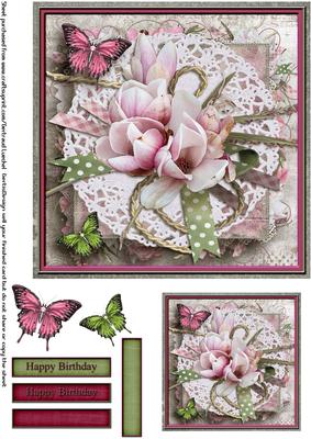 Cardtopper 7" Flowers Inch 120 - CUP641429_2166 | Craftsuprint