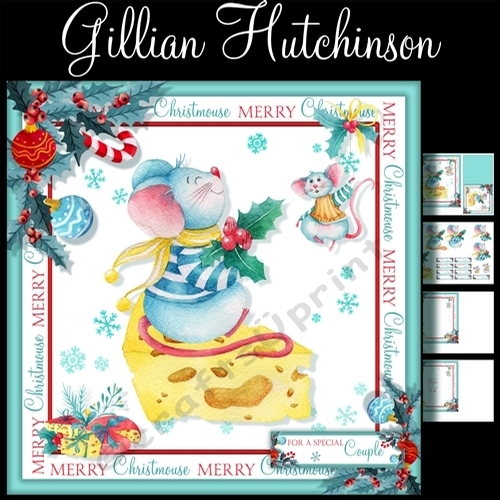 Merry Christmouse - CUP1004172_1443 | Craftsuprint