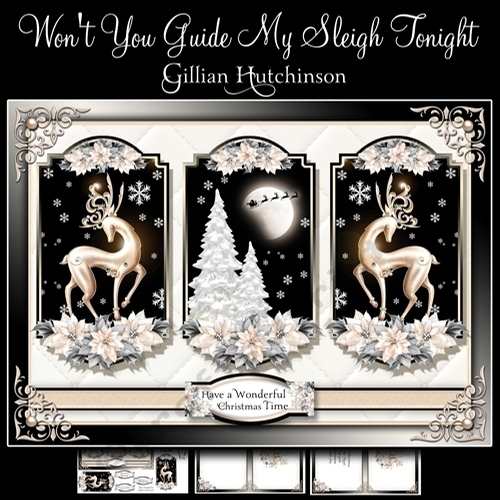 Wont You Guide My Sleigh Tonight - CUP1058129_1443 | Craftsuprint