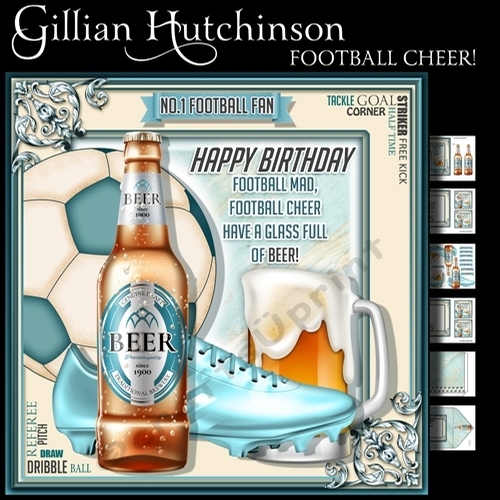 Football Cheer - CUP1103428_1443 | Craftsuprint