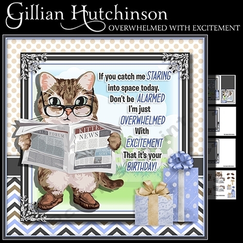 Overwhelmed With Excitement - CUP1127310_1443 | Craftsuprint