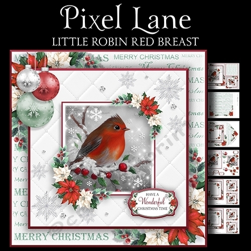 Little Robin Red Breast - CUP1182942_1443 | Craftsuprint