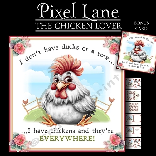 The Chicken Lover - CUP1200255_1443 | Craftsuprint