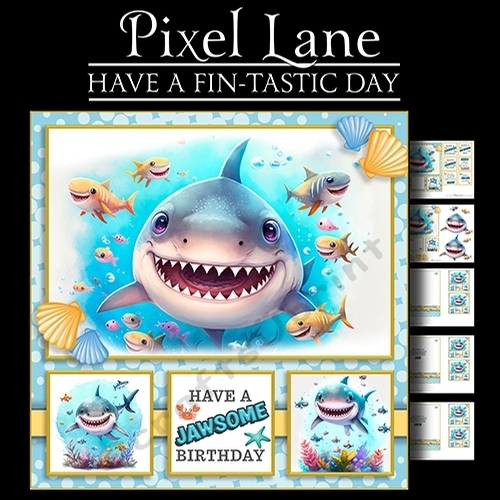 Have a Fin-tastic Day - CUP1203720_1443 | Craftsuprint