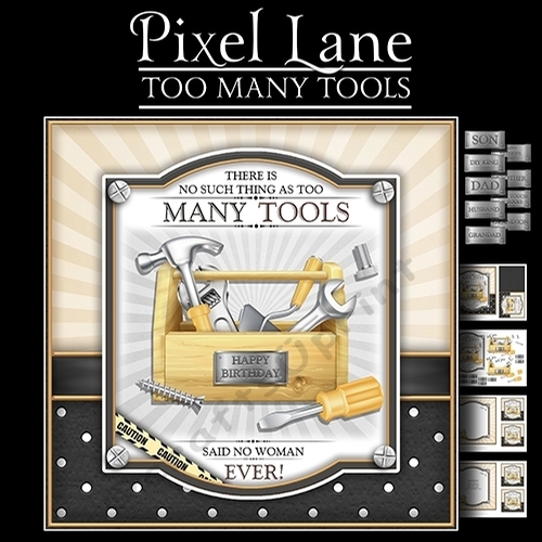 Too Many Tools! - CUP1208307_1443 | Craftsuprint