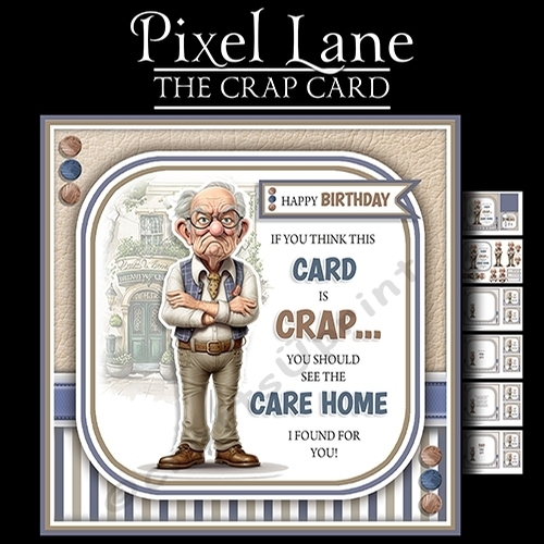 The Crap Card (Male) - CUP1224940_1443 | Craftsuprint
