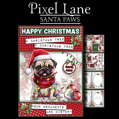 Santa Paws - CUP1230289_1443 | Craftsuprint