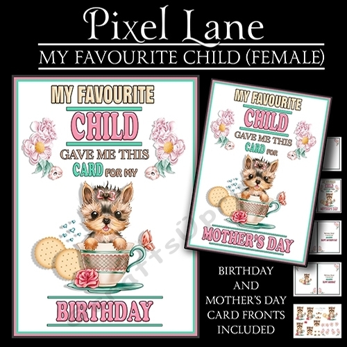 My Favourite Child - CUP1250667_1443 | Craftsuprint