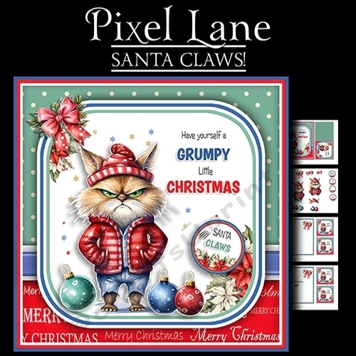 Santa Claws! - CUP1255112_1443 | Craftsuprint