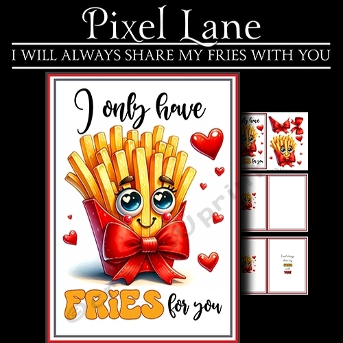 I Will Always Share My Fries With You - CUP1276663_1443 | Craftsuprint