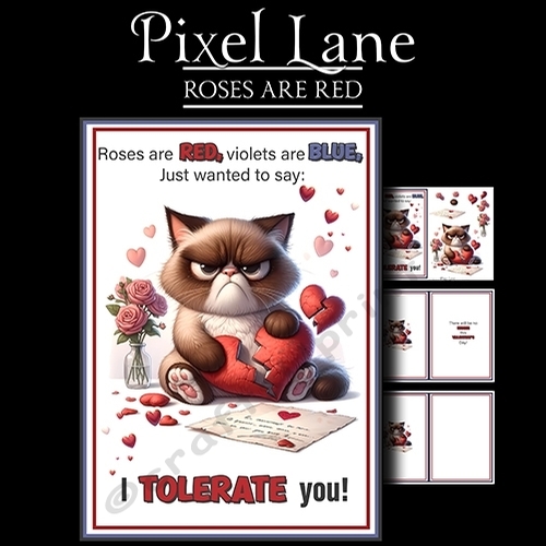 Roses Are Red - CUP1276694_1443 | Craftsuprint