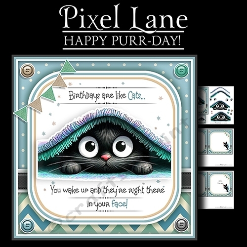 Happy Purr-Day! - CUP1285885_1443 | Craftsuprint
