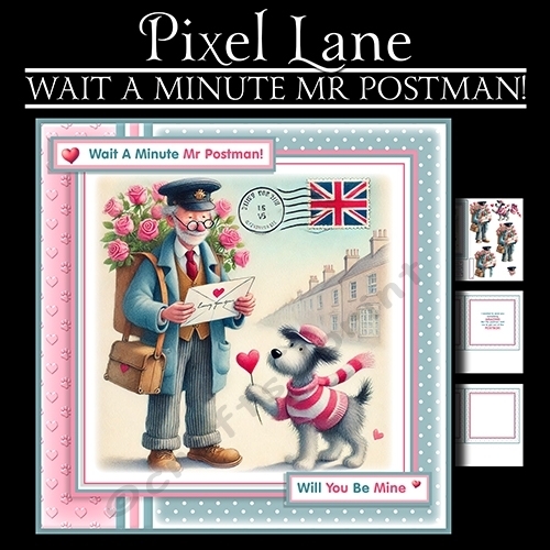 Wait A Minute Mr Postman - CUP1355913_1443 | Craftsuprint
