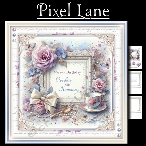 The Elegant Teacup - CUP1381288_1443 | Craftsuprint