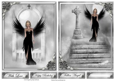 Fallen Angel - CUP270150_1443 | Craftsuprint
