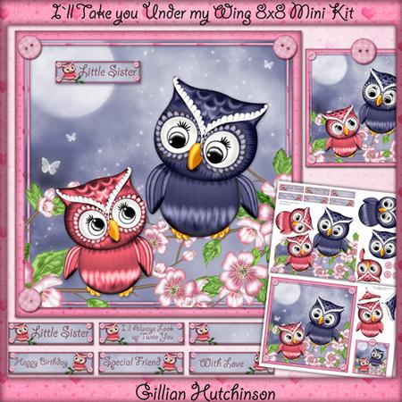 I`ll Take You Under My Wing Mini Kit - CUP413000_1443 | Craftsuprint