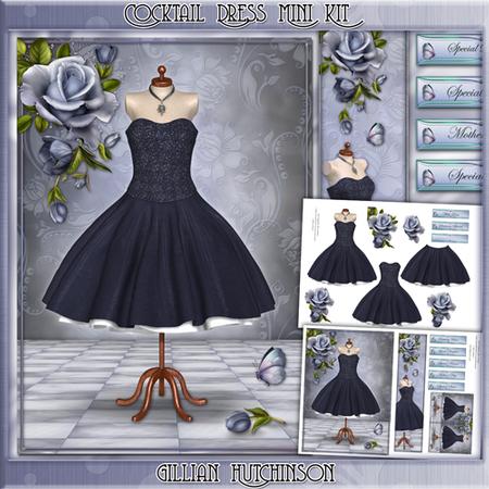 Cocktail Dress Mini Kit - CUP419490_1443 | Craftsuprint